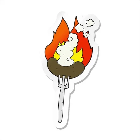 A simple looping animated sticker of a c... | Stock Video | Pond5