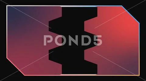 Simple lower third design element animated. Elegant video intro, l3rd ...