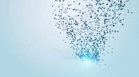 After Effects: Simple Particles Company Logo reveal(Blue version) #51381103