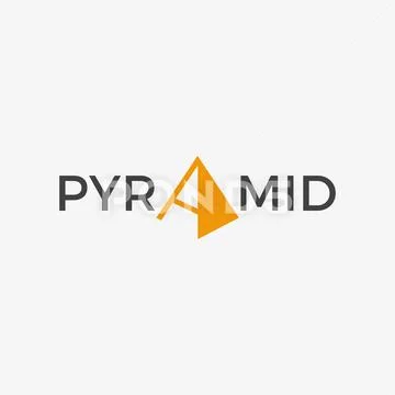 Simple Pyramid Logo Sign Symbol Icon: Royalty Free #132714486