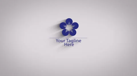 After Effects: Simple Rotation Shadow Logo Pieces Animation #53531317