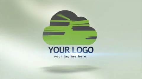 Simple Sliced Logo ~ After Effects Project #59869349 | Pond5