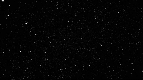 simple space background, white stars on ... | Stock Video | Pond5