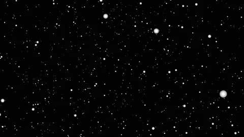 simple space background, white stars on ... | Stock Video | Pond5