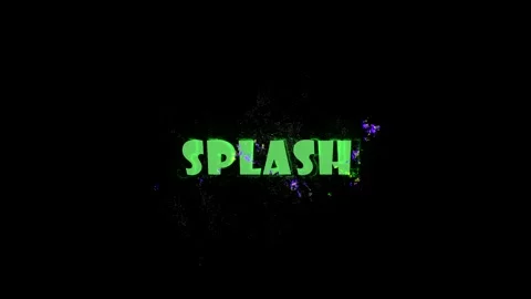 Simple Splash Logo Reveal ~ After Effects #229888137