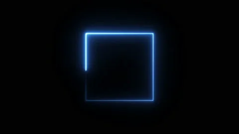 Simple square shape preload animation on... | Stock Video | Pond5