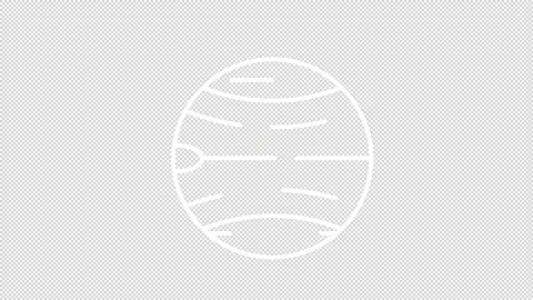 Simple thin line white animation of plan... | Stock Video | Pond5