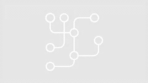 Simple thin line white animation of rail... | Stock Video | Pond5