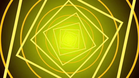 Simply animated a yellow-color and black... | Stock Video | Pond5