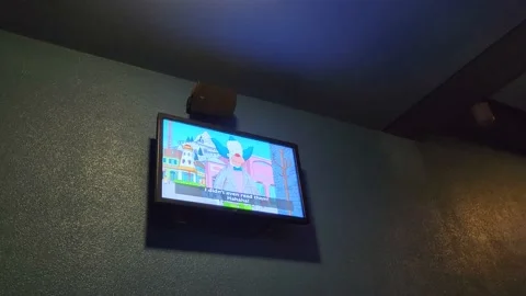 The Simpsons Ride Universal Studios Holl... | Stock Video | Pond5