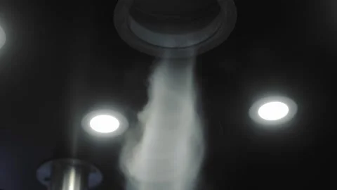 Simulation of a tornado vortex in the la... | Stock Video | Pond5