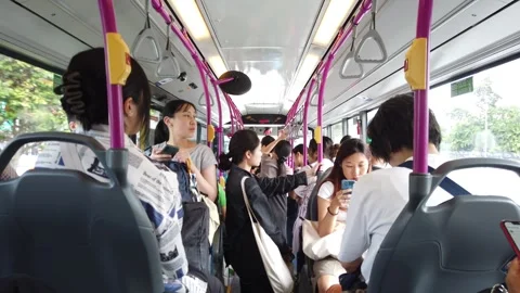 Japanese Girls In The Bus Stock Videos – Royalty-Free HD & 4K Videos