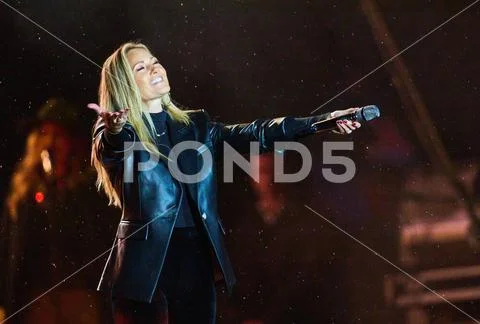 Singer and artist Helene Fischer, GER Saengerin, Schlager Star at her ...