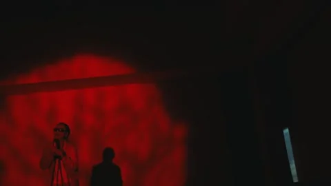 Silhouette Singer Stock Video Footage | Royalty Free Silhouette Singer ...