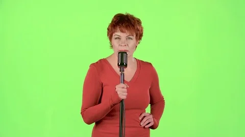 Singer Green Screen Stock Videos – Royalty-Free HD & 4K Videos | Pond5