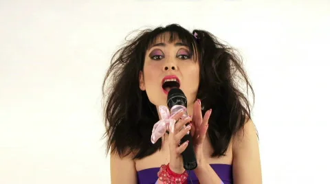 Singer White Background Stock Videos – Royalty-Free HD & 4K Videos | Pond5