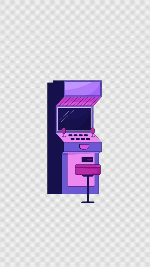 Arcade Machine Screen Stock Video Footage | Royalty Free Arcade Machine ...