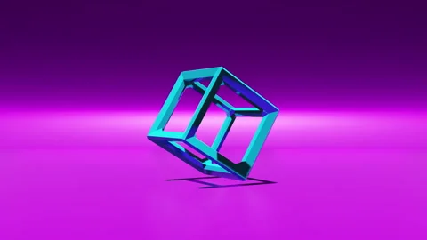 3D Wireframe Cube Stock Video Footage | Royalty Free 3D Wireframe Cube Videos | Pond5