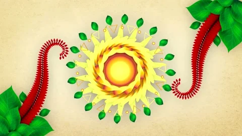 Sinhala Tamil Sri lanka Avurudu Backgrou... | Stock Video | Pond5