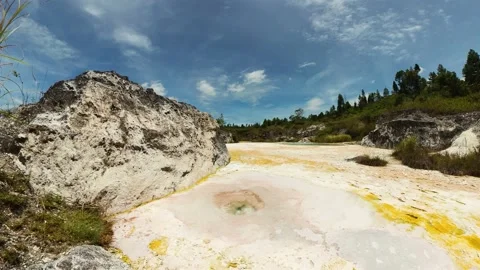 Sipoholon Hot Spring, North Sumatra, Ind... | Stock Video | Pond5