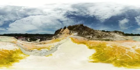 Sipoholon Hot Spring, North Sumatra, Ind... | Stock Video | Pond5