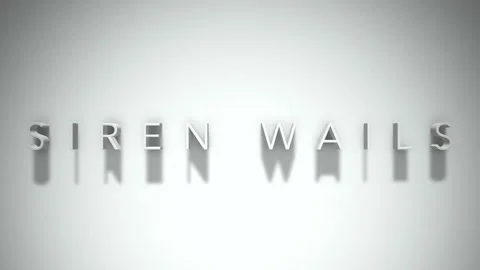 Siren Wail Stock Footage ~ Royalty Free Stock Videos | Pond5