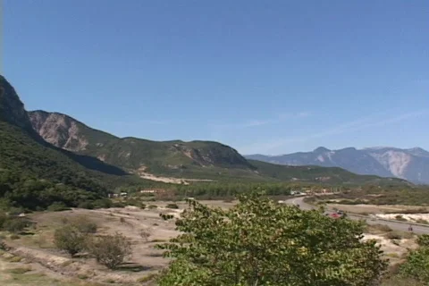 The site of the Battle of the 300 Sparta... | Stock Video | Pond5