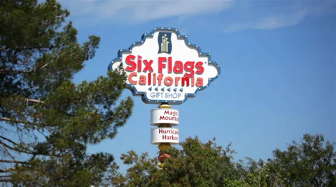 Six Flags Sign Stock Videos – Royalty-Free HD & 4K Videos
