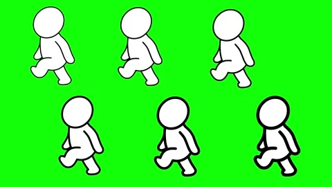 Stickman Background Stock Footage ~ Royalty Free Stock Videos | Pond5