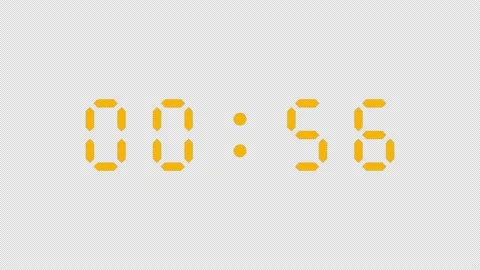 60 Second Countdown Transparent Background Stock Videos – Royalty-Free ...