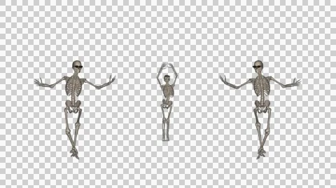 Dancing Skeleton Stock Video Footage | Royalty Free Dancing Skeleton ...