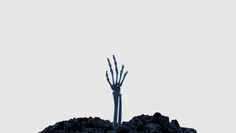 Skeleton Hand Alpha Stock Videos – Royalty-Free HD & 4K Videos | Pond5