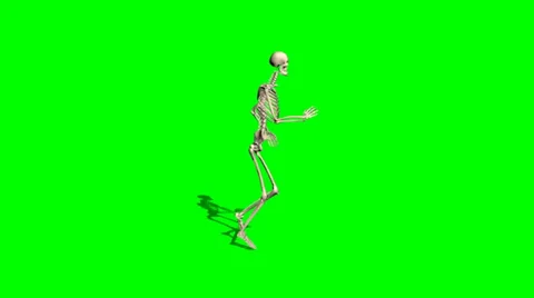Skeleton Green Screen Archiv-Video Footage | Royalty-free Skeleton ...