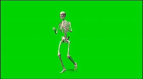 Skeleton Green Screen Stock Video Footage | Royalty Free Skeleton Green ...