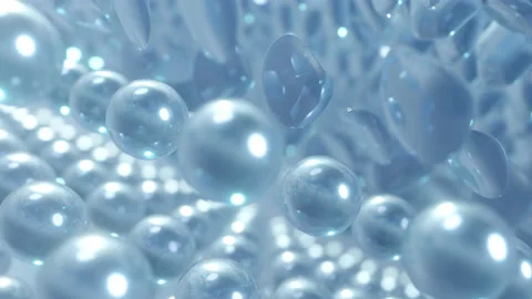 Skin cell animation to tighten sagging s... | Stock Video | Pond5