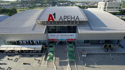 Skopje, Macedonia - 25 May, 2021: A1 Are... | Stock Video | Pond5
