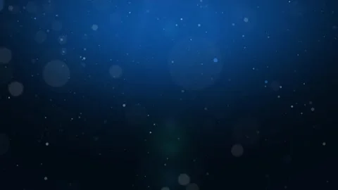 Sky blue slowly falling particles backgr... | Stock Video | Pond5