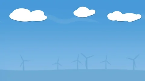 Sky with Clouds Animation Background Loo... | Stock Video | Pond5