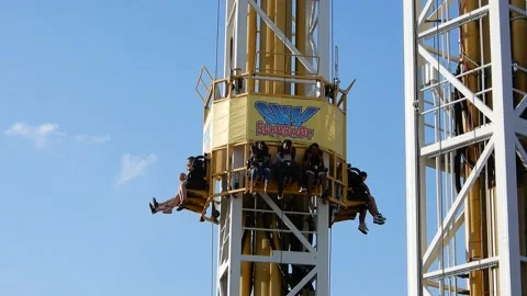 Sky Screamer Ride Stock Videos – Royalty-Free HD & 4K Videos