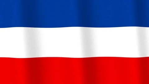 Slavs realistic flag looping HD backgrou... | Stock Video | Pond5