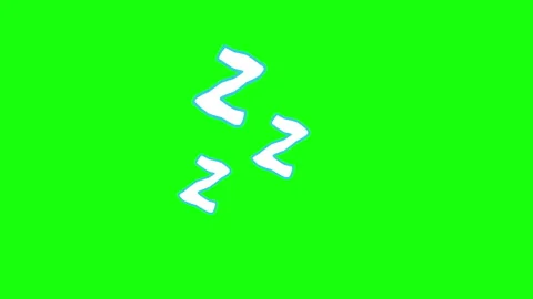 Slepping Zzz Clipart Stock Footage ~ Royalty Free Stock Videos | Pond5