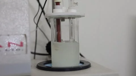 Slider shot of kinematic viscosity testi... | Stock Video | Pond5