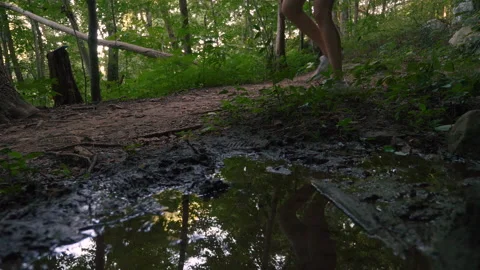 sliding close up shot of young woman's l... | Stock Video | Pond5