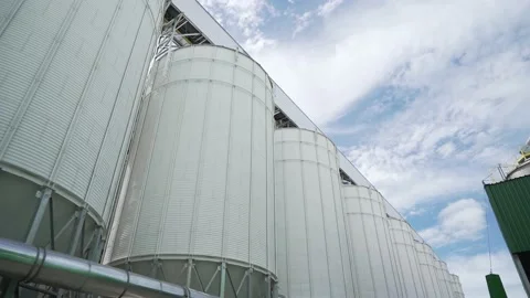 sliding images looking upwards at the hu... | Stock Video | Pond5