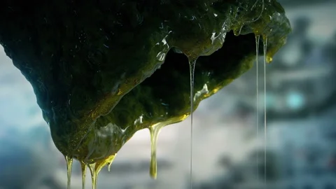 Slime Dripping Alien Egg In Lab | Stock Video | Pond5