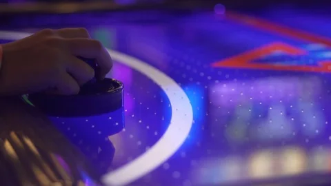 Slo-motion, side shot of a girl's hand p... | Stock Video | Pond5