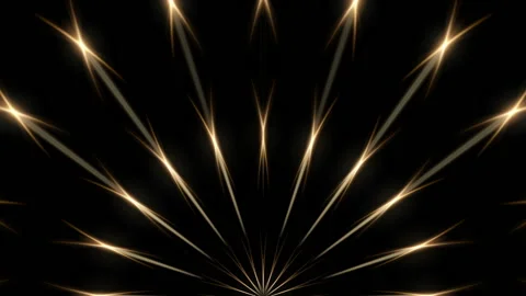 Slow flow golden light leaks lines Seaml... | Stock Video | Pond5