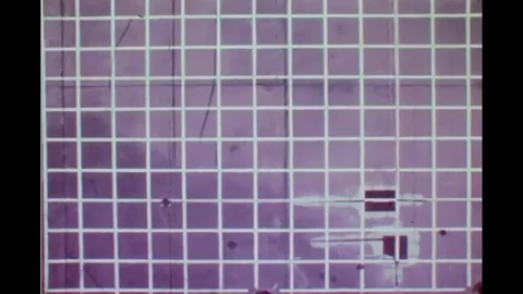 A slow mo top view of a T bone car crash... | Stock Video | Pond5