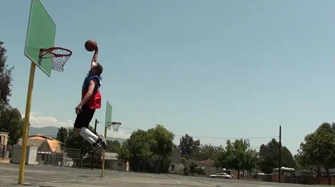 Dunking Stock Video Footage | Royalty Free Dunking Videos | Pond5