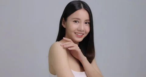 Korean Girl Beauty Stock Footage ~ Royalty Free Stock Videos | Pond5